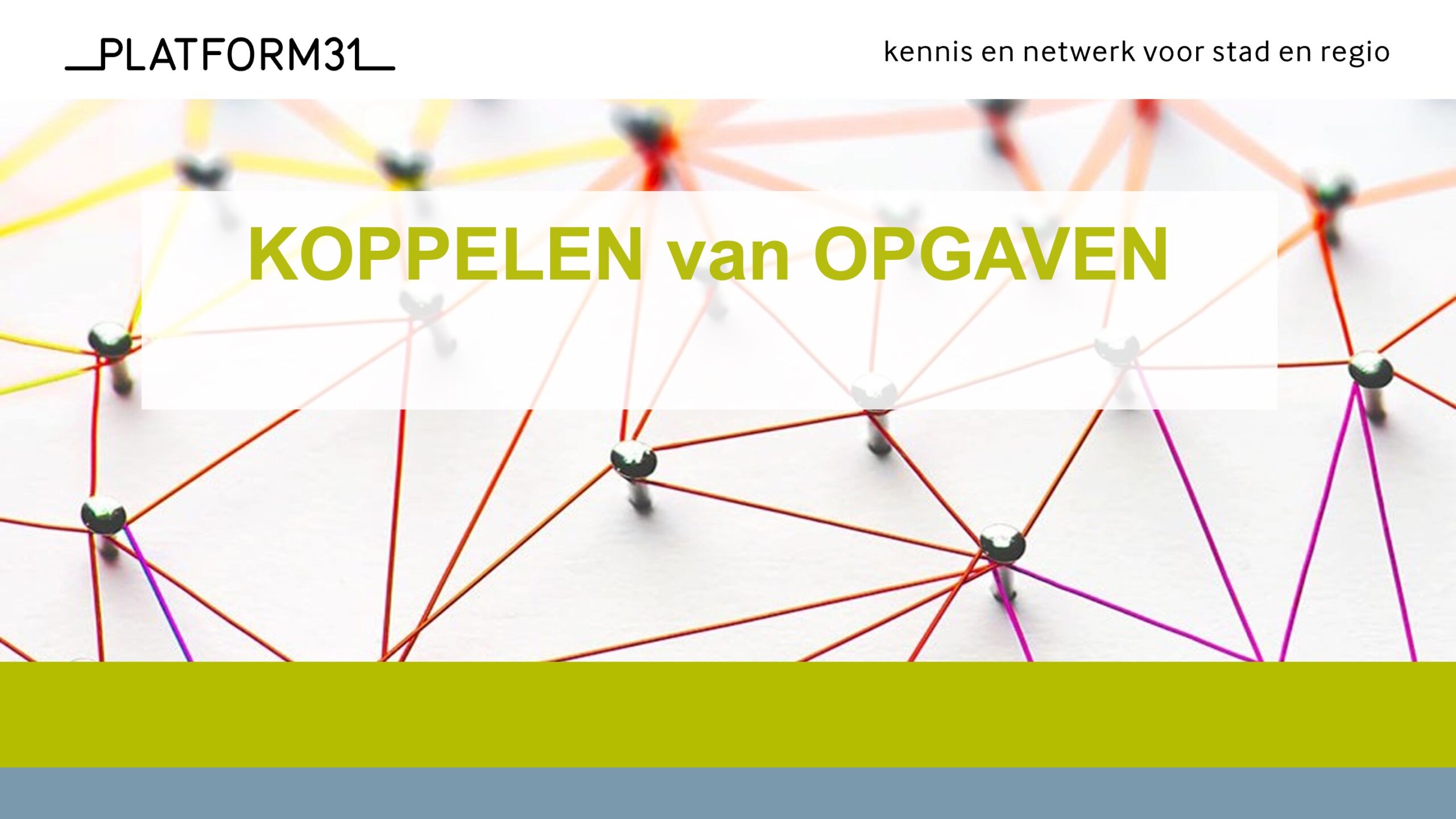 Onderzoek koppelkansen voor energietransitie - opvolging lessen uit ...